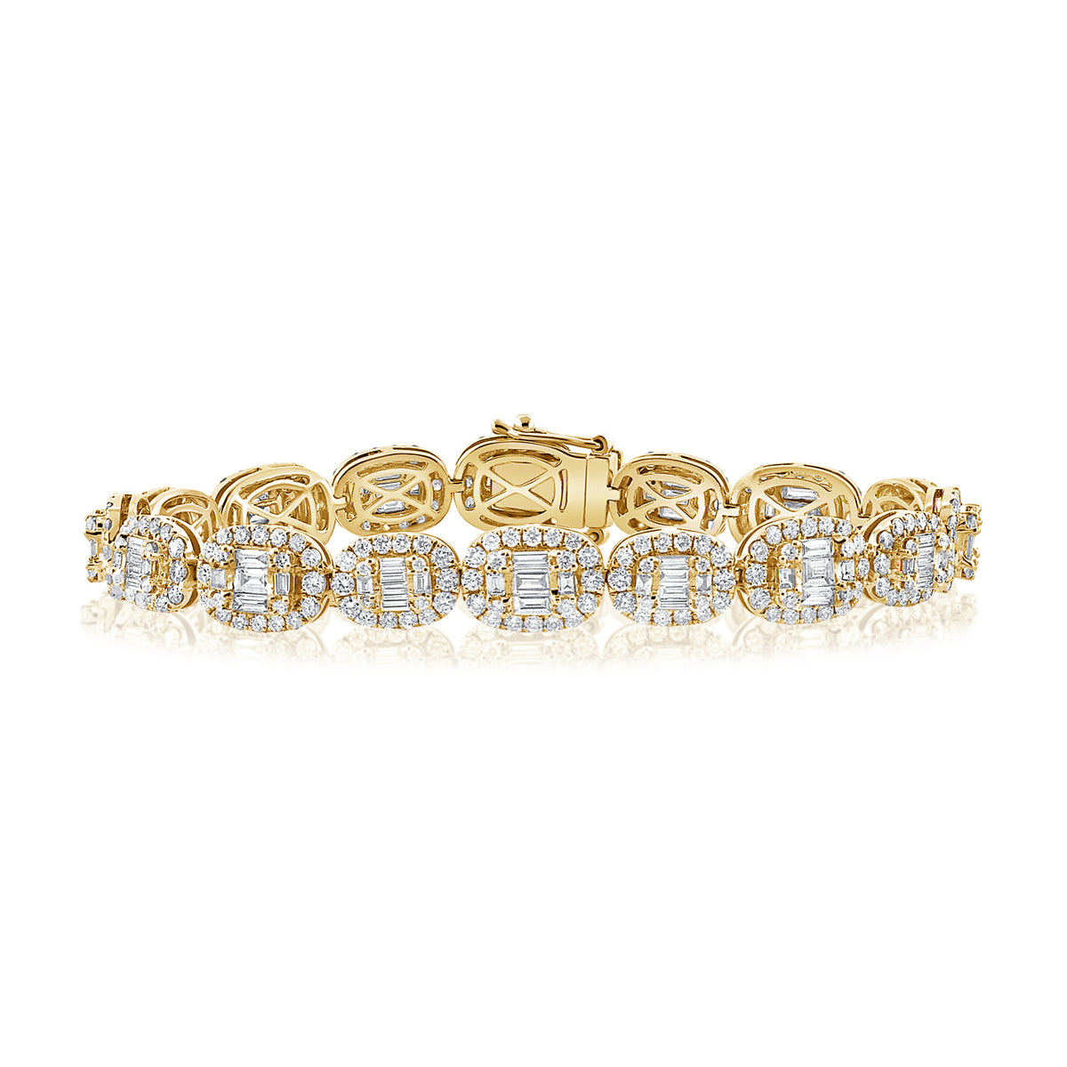 14K Gold Diamond Bracelet – Sabrina Design